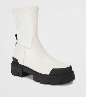 Kurt Geiger Clarence Leather Ankle Boots