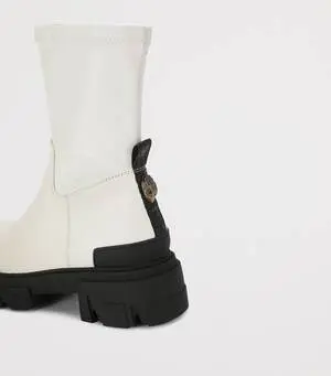Kurt Geiger Clarence Leather Ankle Boots