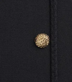 Claudie Pierlot Braid-detail Knitted Top