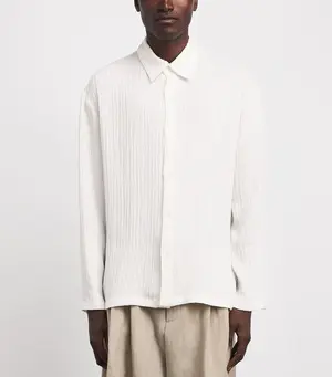 Sandro Loose Fit Crinkle Shirt