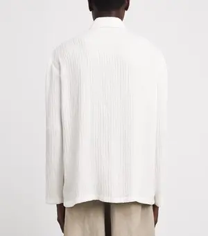 Sandro Loose Fit Crinkle Shirt