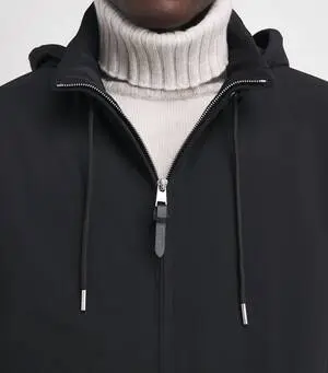 Sandro Padded Hooded Zip-up Jacket