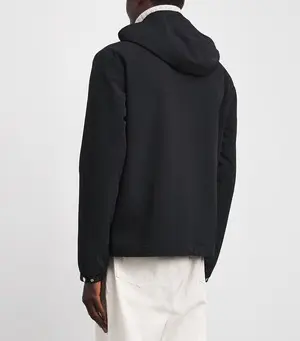 Sandro Padded Hooded Zip-up Jacket