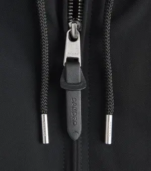 Sandro Padded Hooded Zip-up Jacket