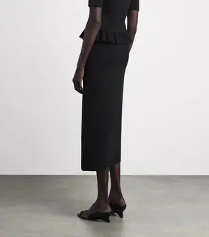 Claudie Pierlot Braid-detail Midi Skirt