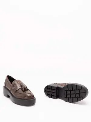 Miu Miu Leather Loafers