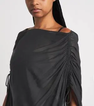 MORE NOIR Brighton Chiffon Maxi Dress