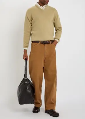 LEMAIRE V-neck Cashmere Jumper