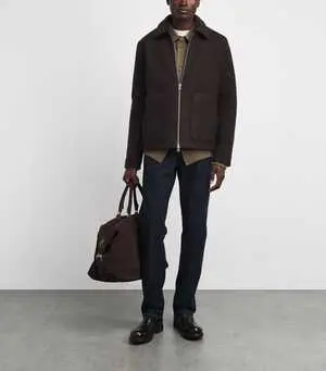 NN.07 Wool-blend Gael Overshirt