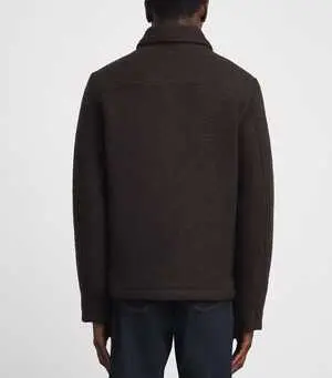 NN.07 Wool-blend Gael Overshirt
