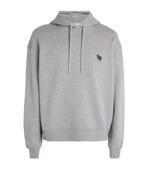 NN.07 Cotton Embroidered Hoodie