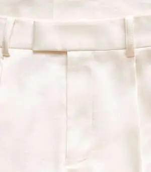 SELF-PORTRAIT Satin Wide-leg Trousers