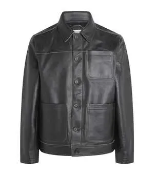 Oliver Peoples Hardwick Leather Jacket
