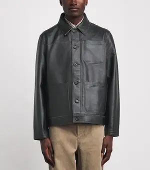 Oliver Peoples Hardwick Leather Jacket