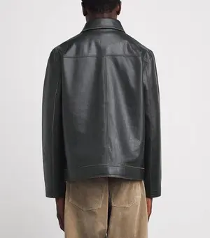 Oliver Peoples Hardwick Leather Jacket