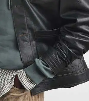 Oliver Peoples Hardwick Leather Jacket
