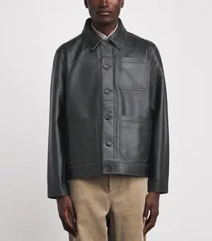 Oliver Peoples Hardwick Leather Jacket