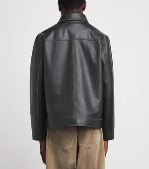 Oliver Peoples Hardwick Leather Jacket