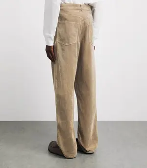 A.p.c. Corduroy Straight Leg Jeans