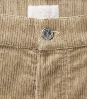 A.p.c. Corduroy Straight Leg Jeans