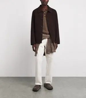 A.p.c. Cotton Stripe Tristan Polo Shirt