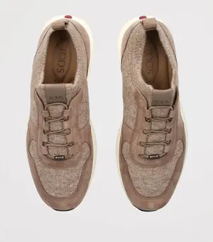TOD'S Suede-knit Sportivo 79k Sneakers