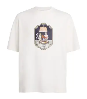 Drole De Monsieur Cotton Casino T-shirt - White