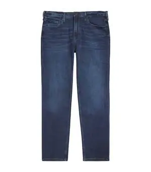 Paige Doheny Relaxed Straight Jeans - Blue