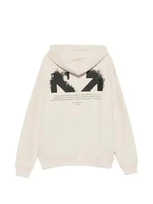 Off-White Half Arrow Skate` Zip Hoodie