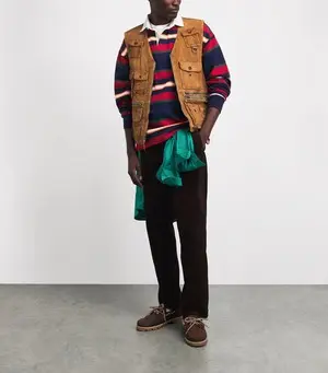 Polo Ralph Lauren Suede Utility Gilet