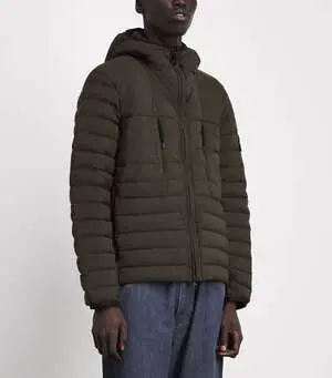 Stone Island Down Cordura Hooded Puffer Jacket