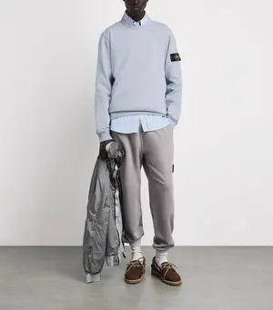Stone Island Cotton Compass Sweatshirt