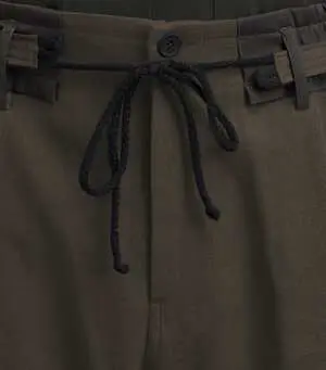 CRAIG GREEN Cotton Utility Trousers - Green