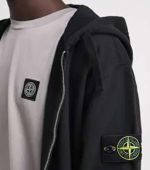 Stone Island Organic Cotton Compass Hoodie
