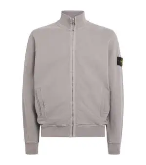 Stone Island Organic Cotton Track Jacket - Grey