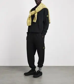 Stone Island Organic Cotton Compass Hoodie