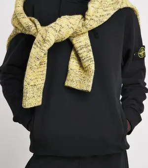 Stone Island Organic Cotton Compass Hoodie