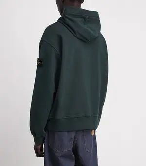 Stone Island Organic Cotton Compass Hoodie