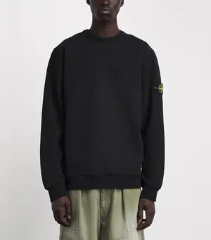 Stone Island Cotton Compass Sweatshirt