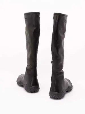 Miu Miu Stretch Leather Knee High Boots