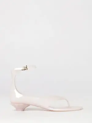 Chloé Jelly Thong Sandals In Pvc With Adjustable Ankle Strap - Pink