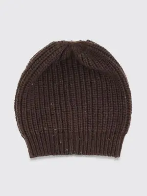 Brunello Cucinelli Ribbed Beanie With Sequins