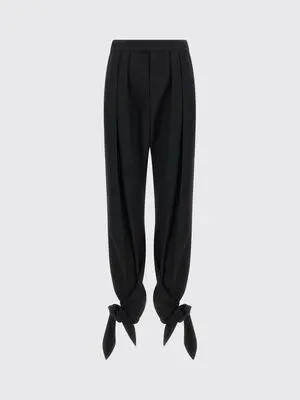 Chloé High-waisted Wide-leg Wool-blend Tailored Trousers