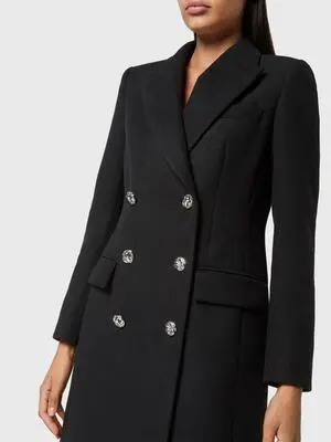 Philipp Plein Double Breasted Tailored Coat
