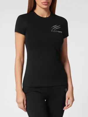 Plein Sport Logo T-shirts For Women