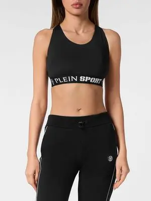 PLEIN SPORT Sports Bra With Logo Band