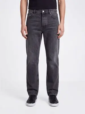 Marni Mid-rise Straight-leg Jeans In Cotton Denim - Black