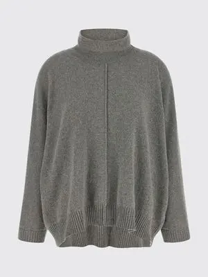 Alberta Ferretti Pure Cashmere High Neck Ribbed Jumper