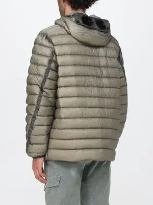 C.P. COMPANY D.d. Shell Goggle Down Jacket In Nylon With Hood And Lenses