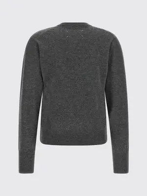 MAISON MARGIELA Long-sleeved Crew-neck Jumper In Pure Virgin Wool